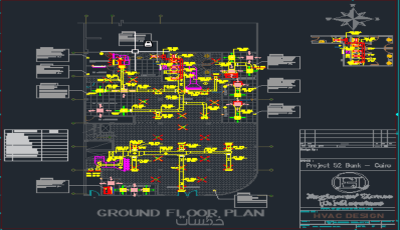 مهندس ميكانيكا محترف لتصميم أنظمة التكييف HVAC - خمسات
