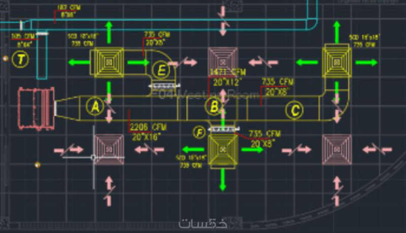 مهندس ميكانيكا محترف لتصميم أنظمة التكييف HVAC - خمسات