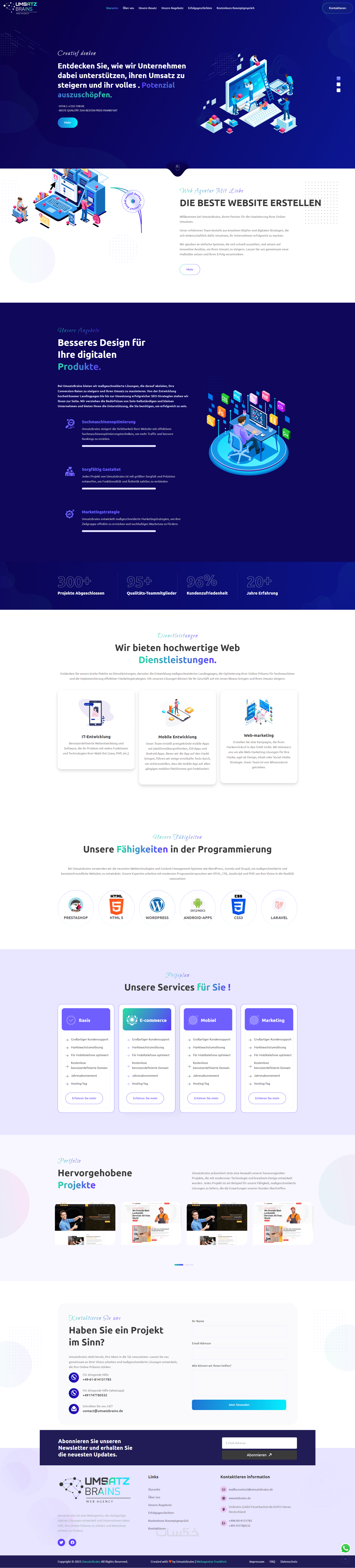 تصميم وتطوير موقع الكتروني - خمسات