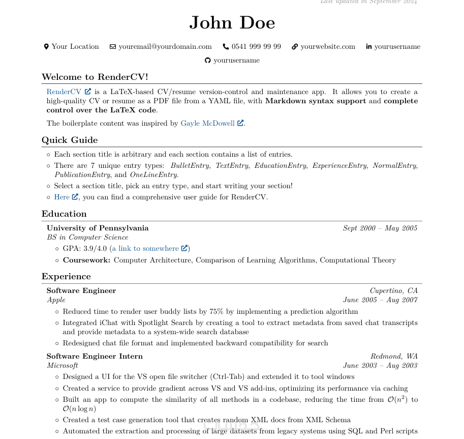 عمل سيرة ذاتيه CV ATS Friendly - خمسات