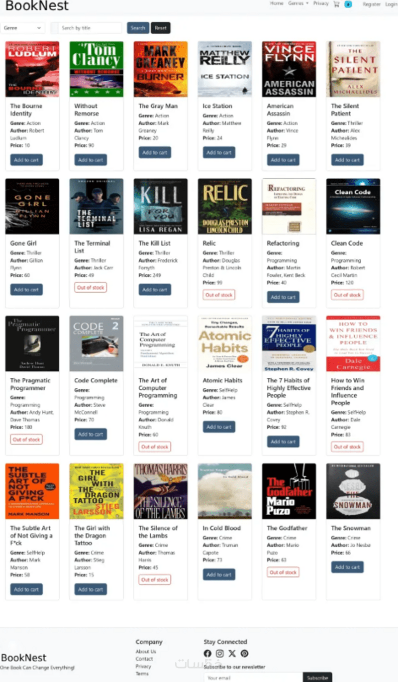 برمجة موقع بسيط باستخدام HTML و CSS و JavaScript - خمسات