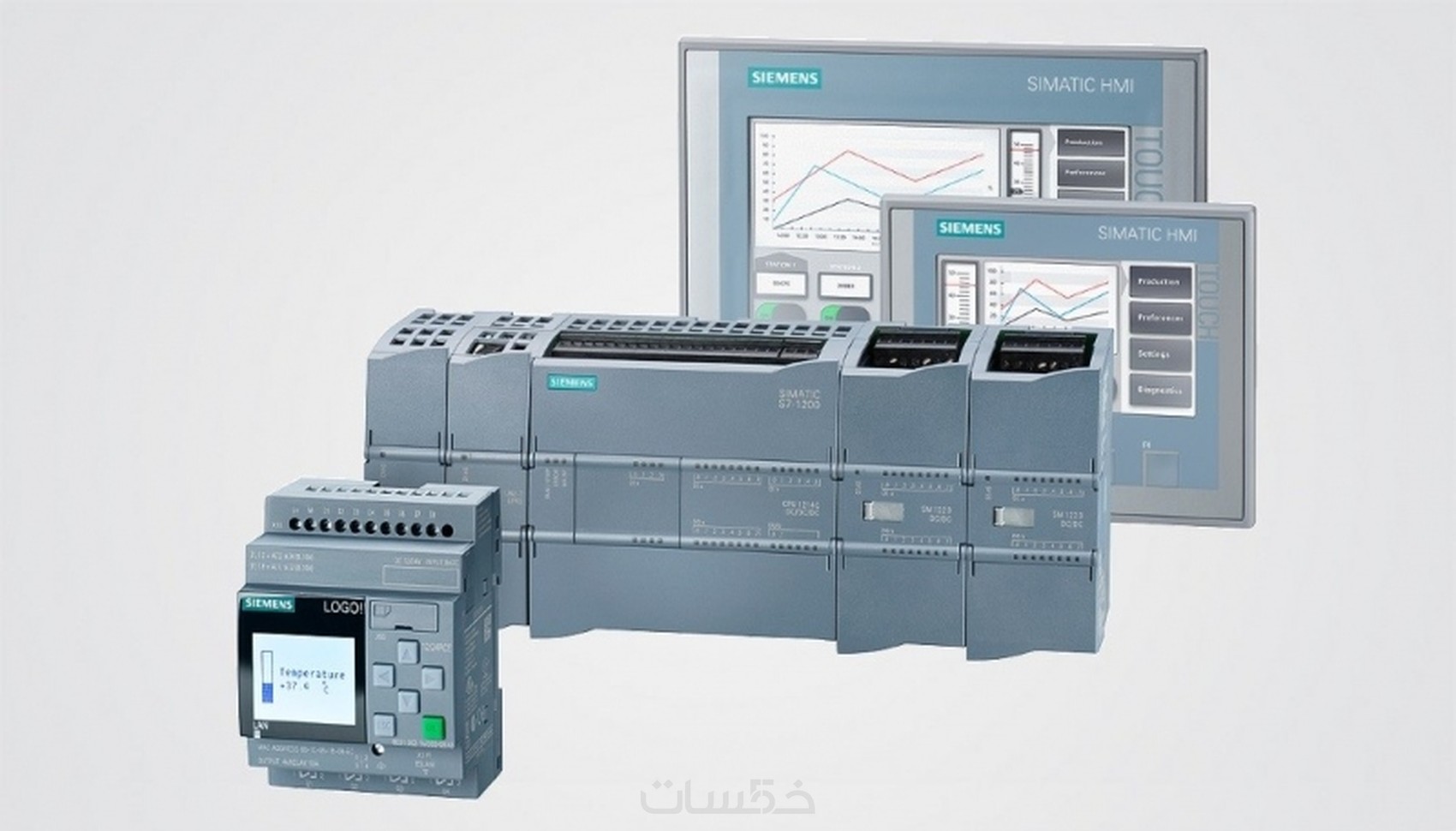 برمجة مشاريع ال PLC + HMI - خمسات