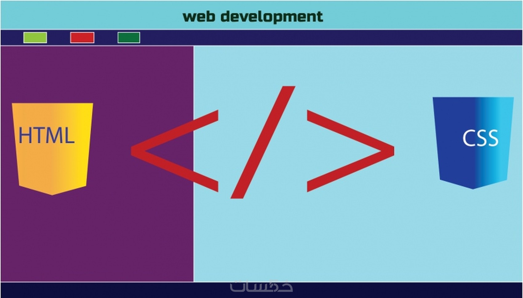 تطوير و تكويد صورة أو ملف PSD إلى صفحة ويب HTML & CSS - خمسات