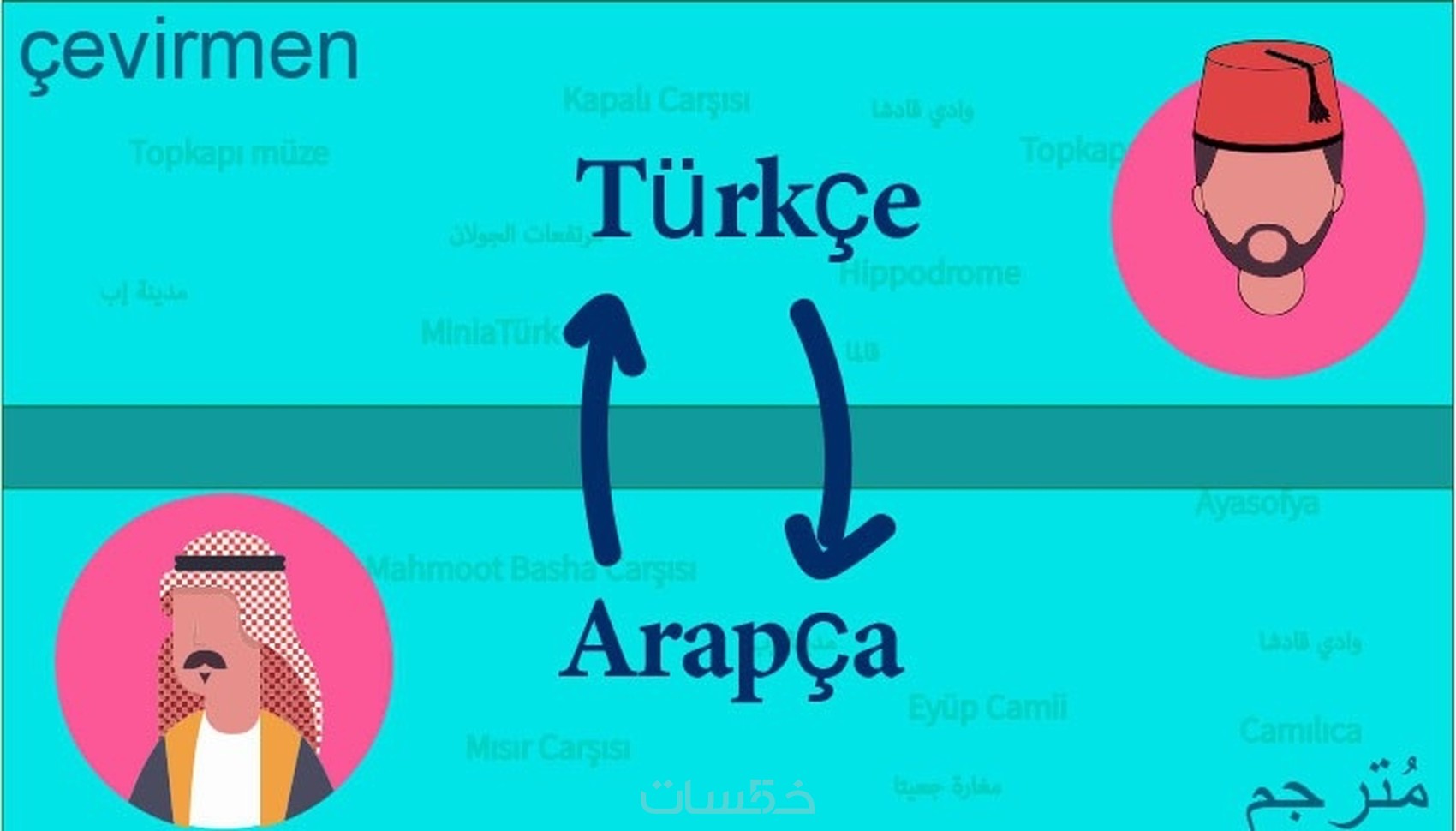 ترجمة 250 كلمة من التركية للعربية - خمسات