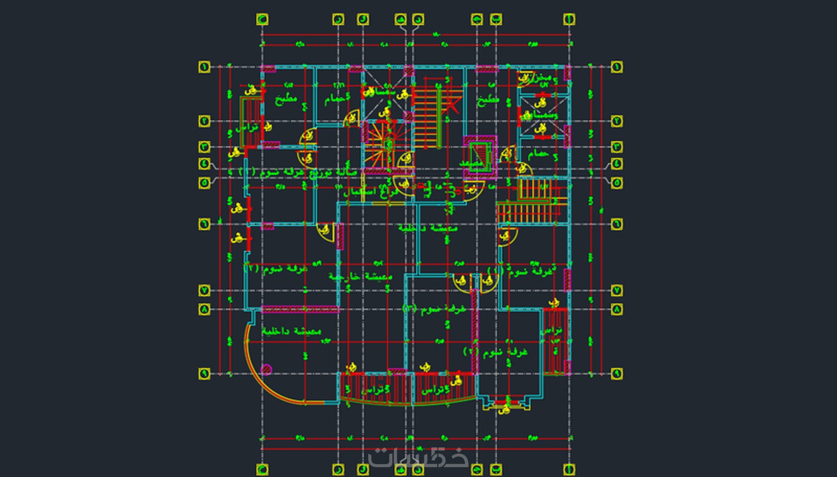 أرسم مخططات هندسية على برنامج Autocad 2d بسرعة ودقة فائقة خمسات