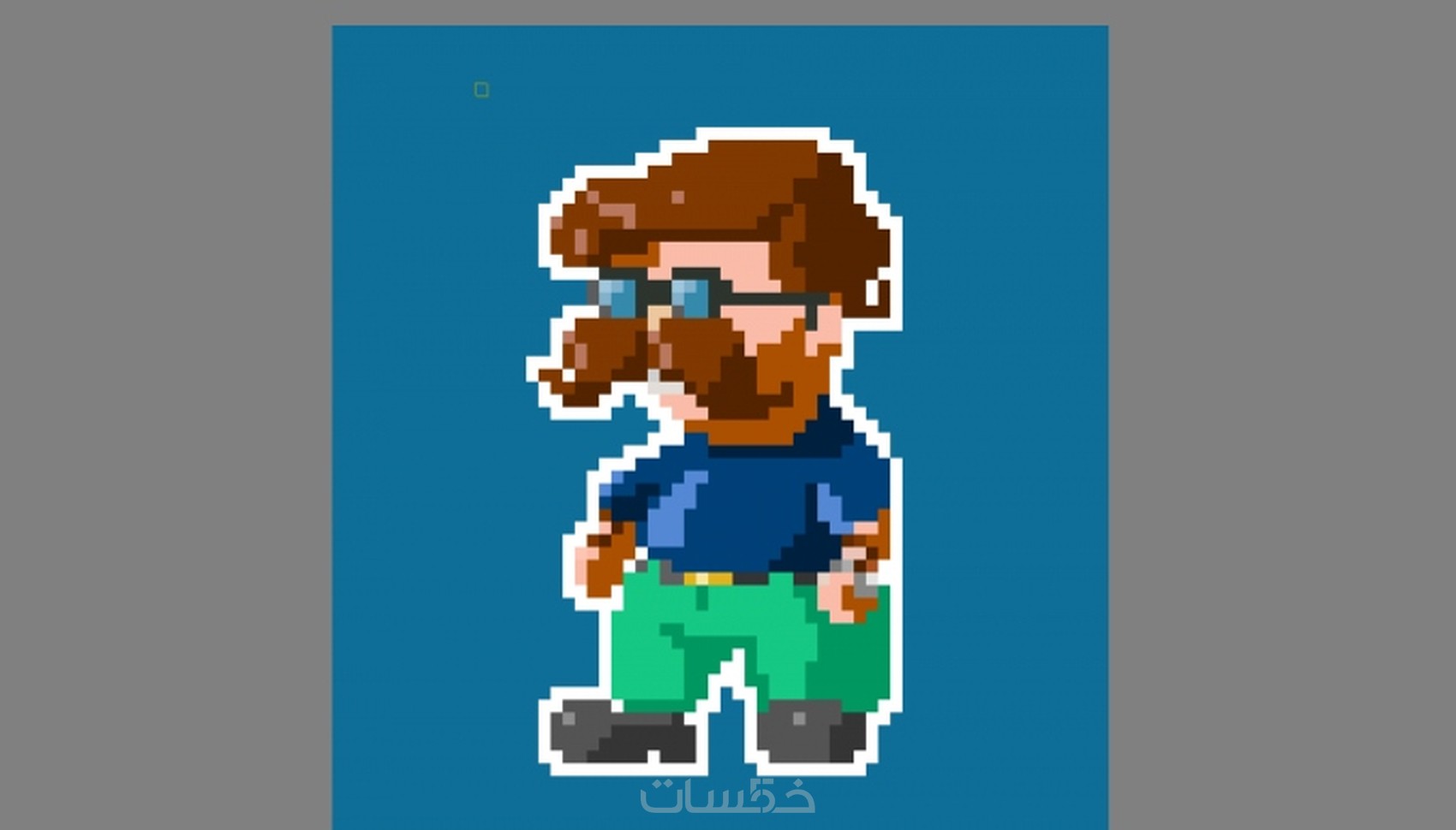 تصميم رسومات pixel Art - خمسات