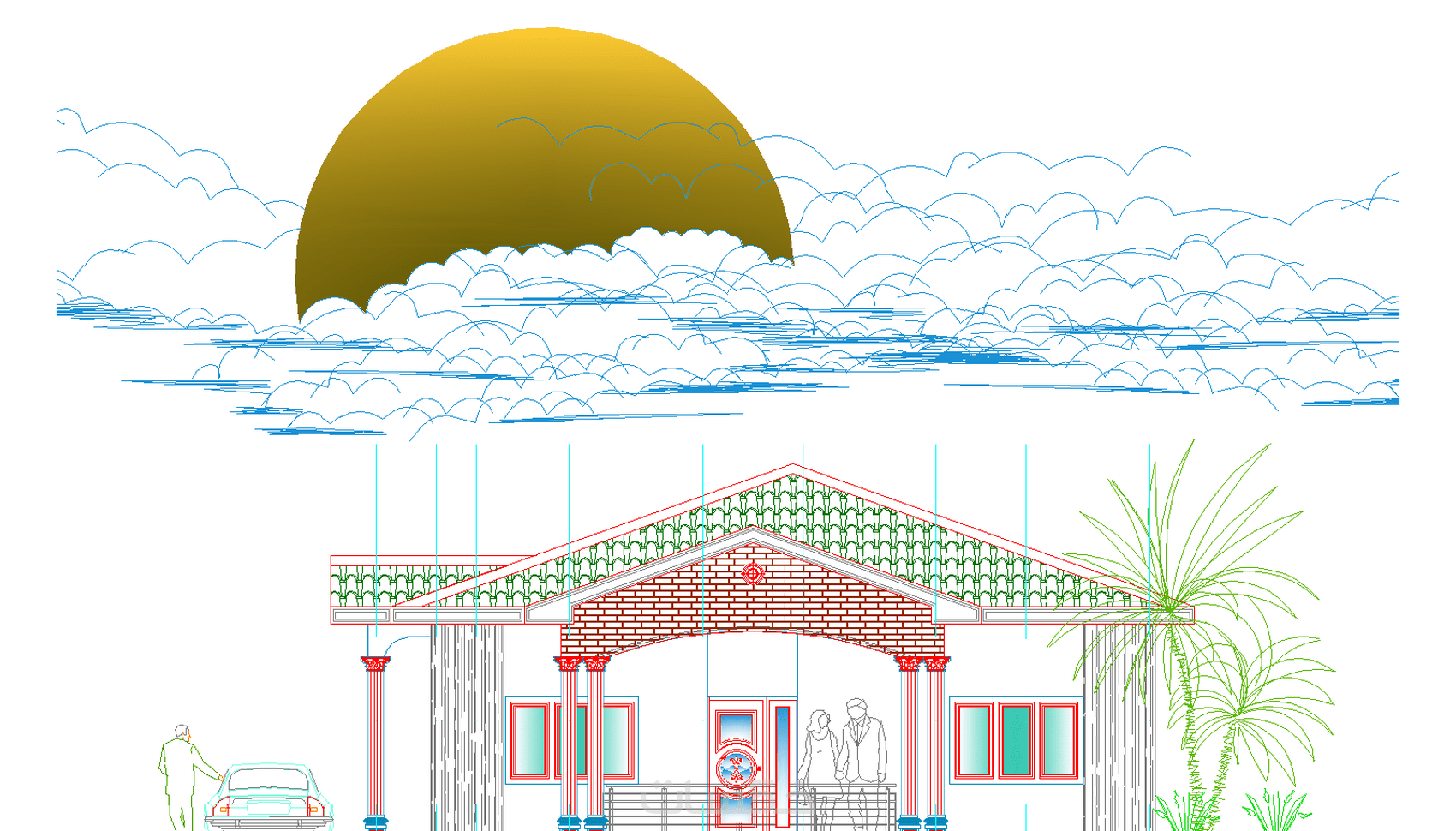 أرسم مخططات هندسية على برنامج Autocad 2d بسرعة ودقة فائقة خمسات