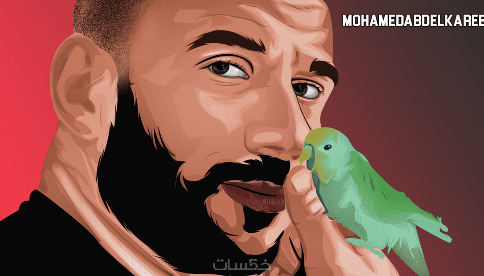 رسم بورتريه فيكتور ارت احترافي - خمسات