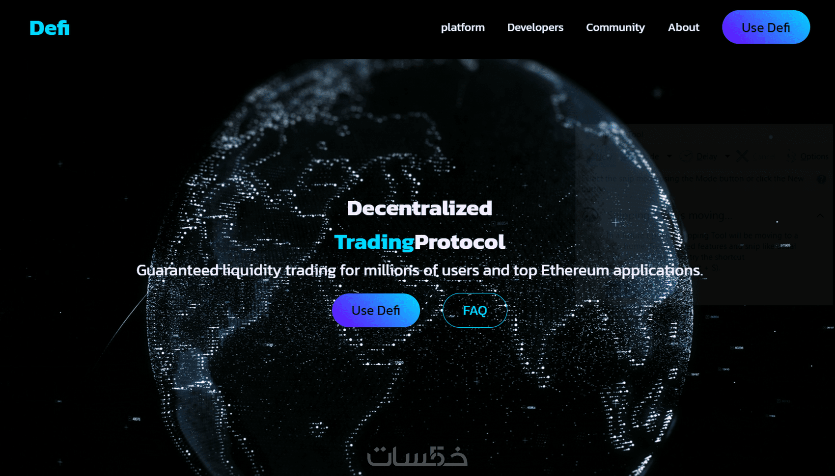 تصميم وبرمجه موقع باستخدام React Js Html And Css خمسات