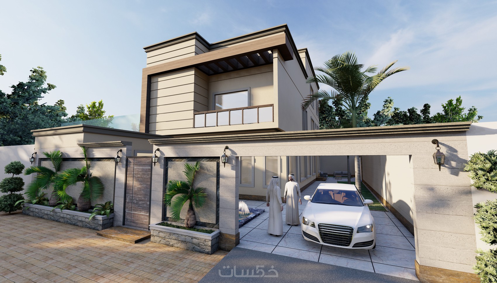 تصميم مخططات هندسية فيلات وعمائر سكنية و استراحات سكنية - خمسات