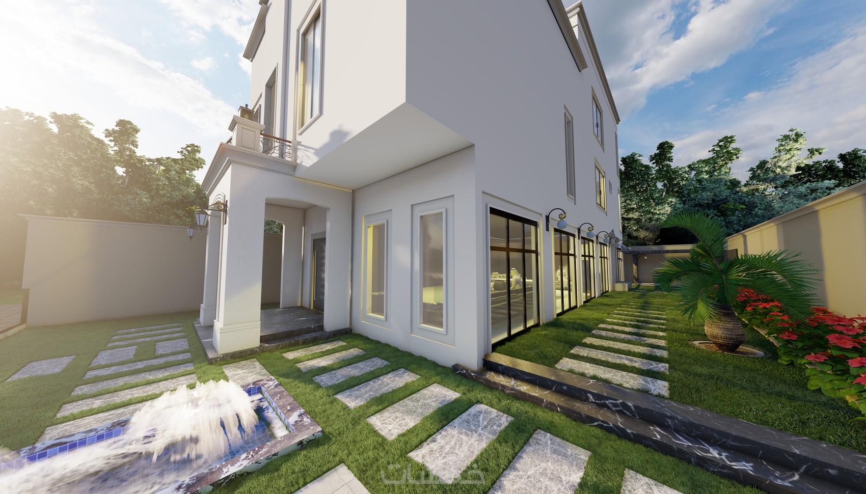 تصميم مخططات هندسية فيلات وعمائر سكنية و استراحات سكنية - خمسات