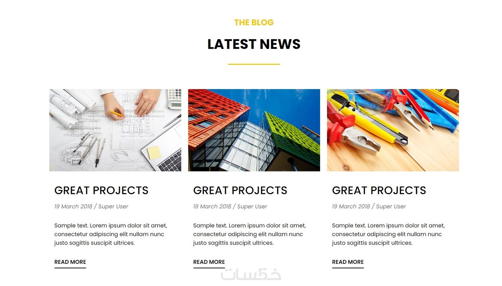 تحويل تصميمات PSD أو XD الى HTML, Css and JavaScript - خمسات