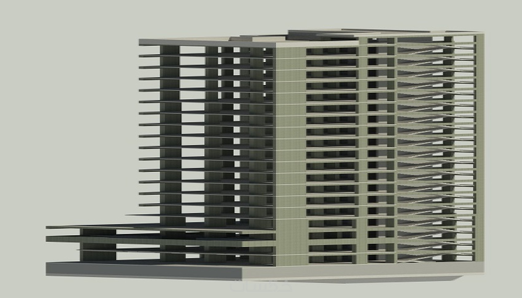 حساب كميات الأعمال المدنية والتشطيبات وعمل Revit Model - خمسات