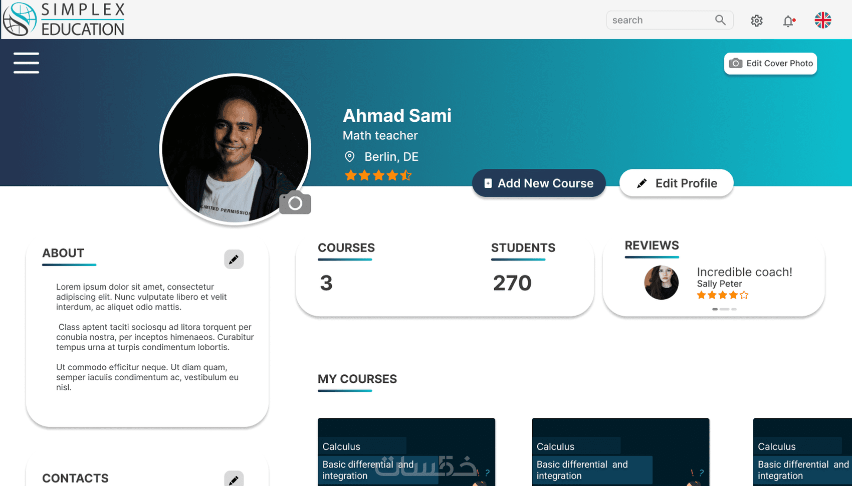 أقوم بتصميم تجربة وواجهة المستخدم لشركتك - خمسات