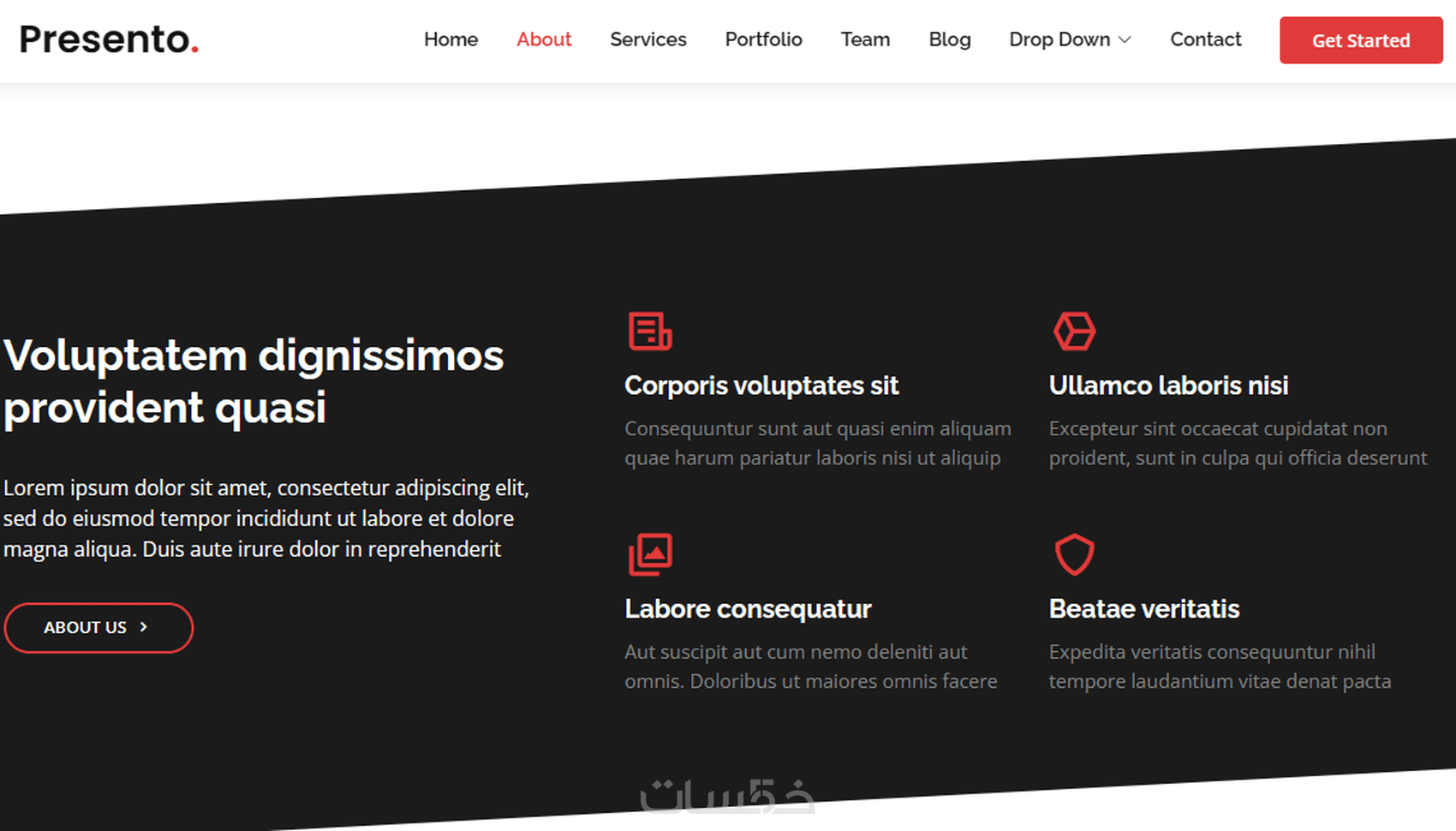 تصميم صفحة ويب لشركتك باستخدام (Bootstrap-HTML5-CSS3-JS) - خمسات