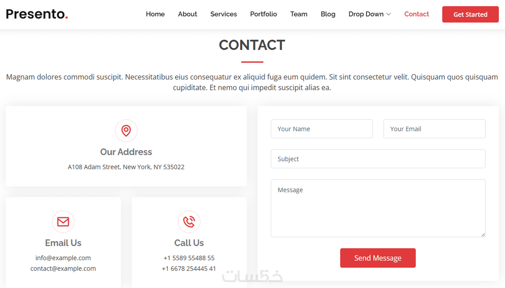 تصميم صفحة ويب لشركتك باستخدام (Bootstrap-HTML5-CSS3-JS) - خمسات