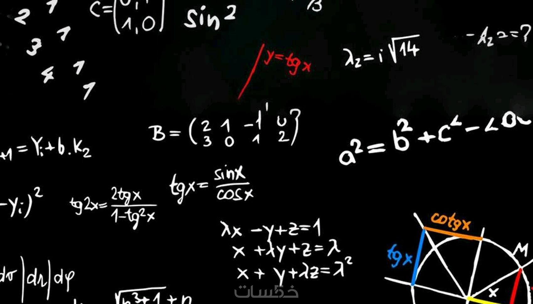 حل تمارين و شرحها في مادة الرياضيات - خمسات