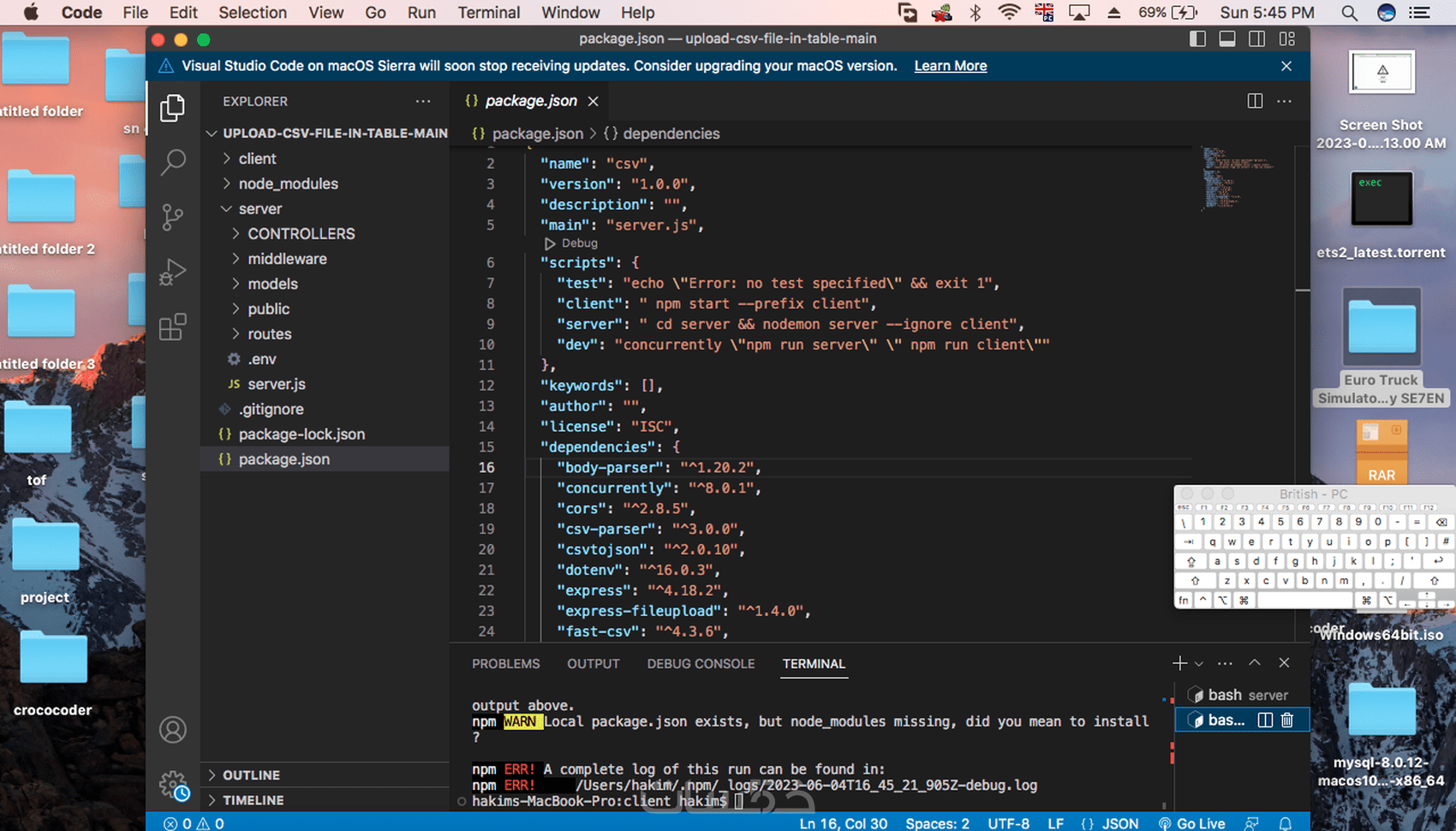 برمجة وتطوير مواقع الويب java & typescript - خمسات