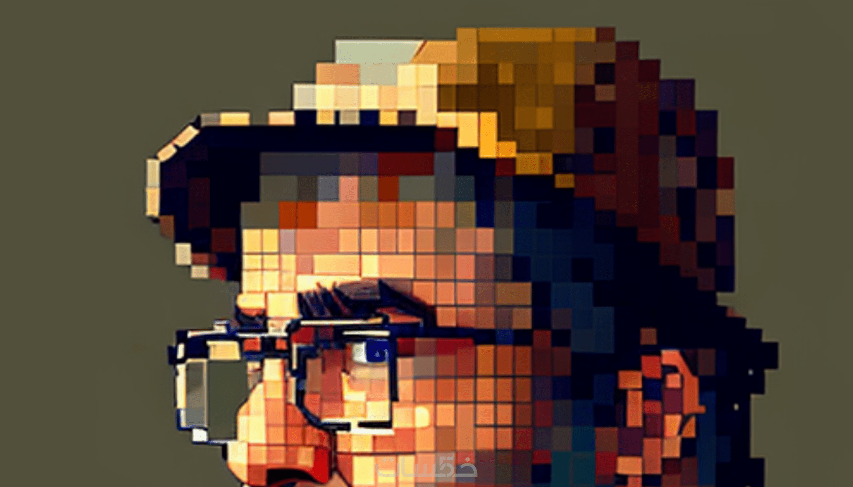رسم pixel art بشكل جميل ومرتب - خمسات