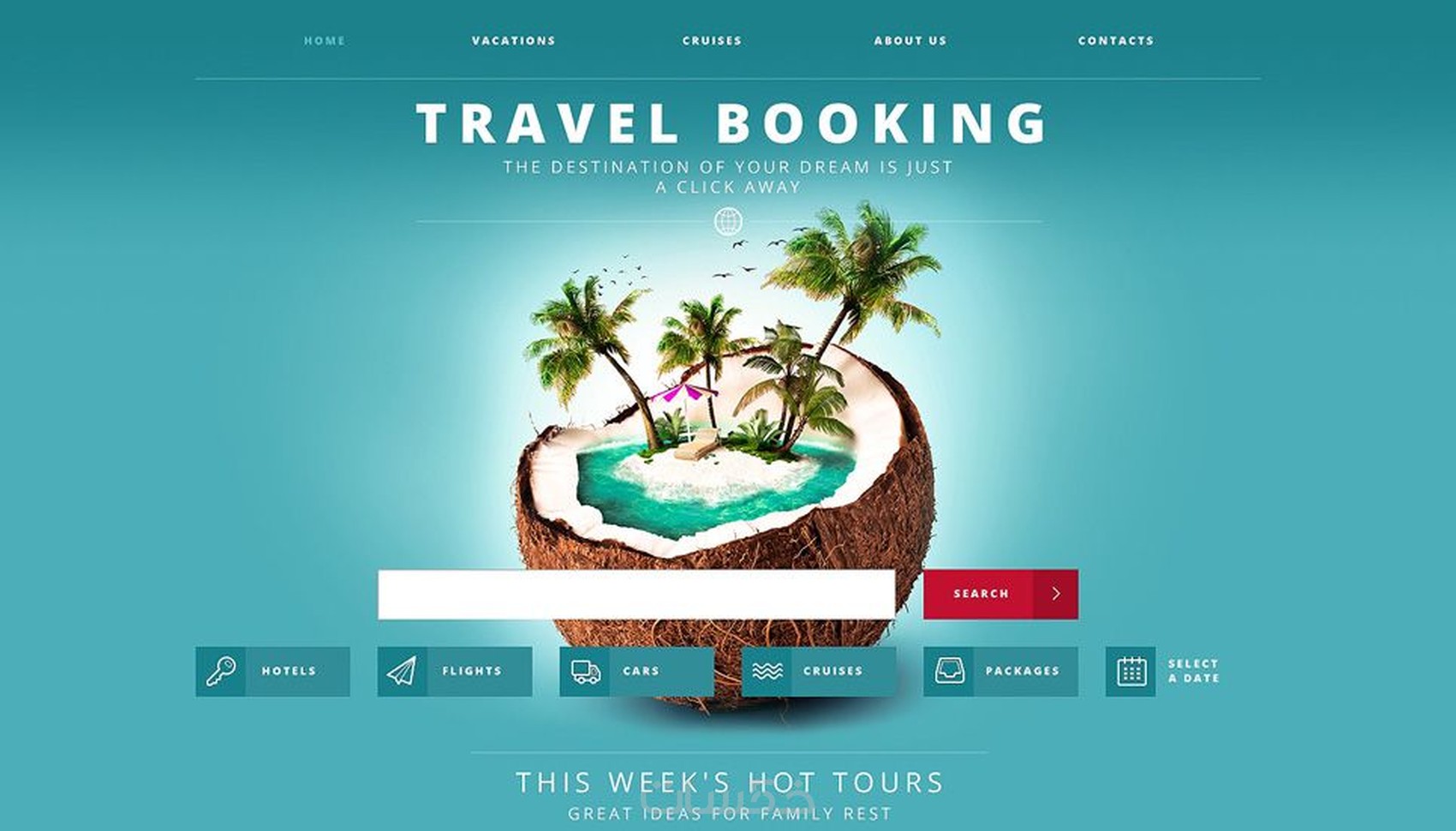 تصميم موقعك ب html5, css3, bootstrap, javascript - خمسات