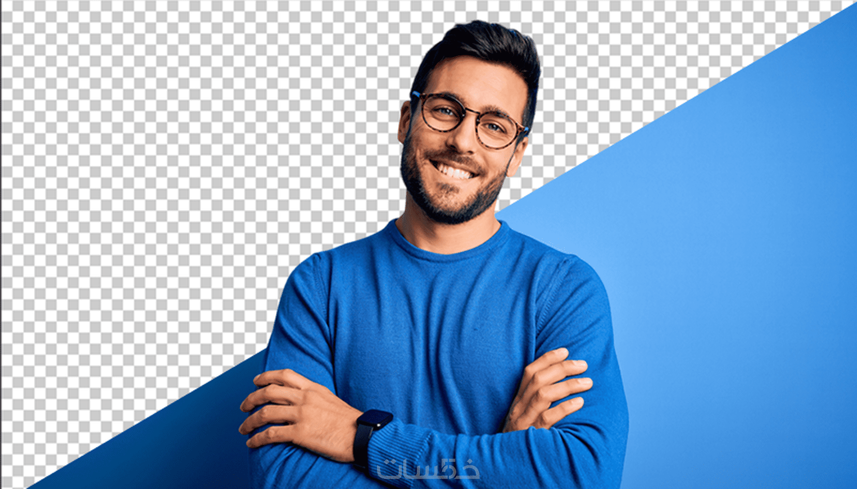 قص وتفريغ وتعديل الصورة بإحترافية عالية - خمسات