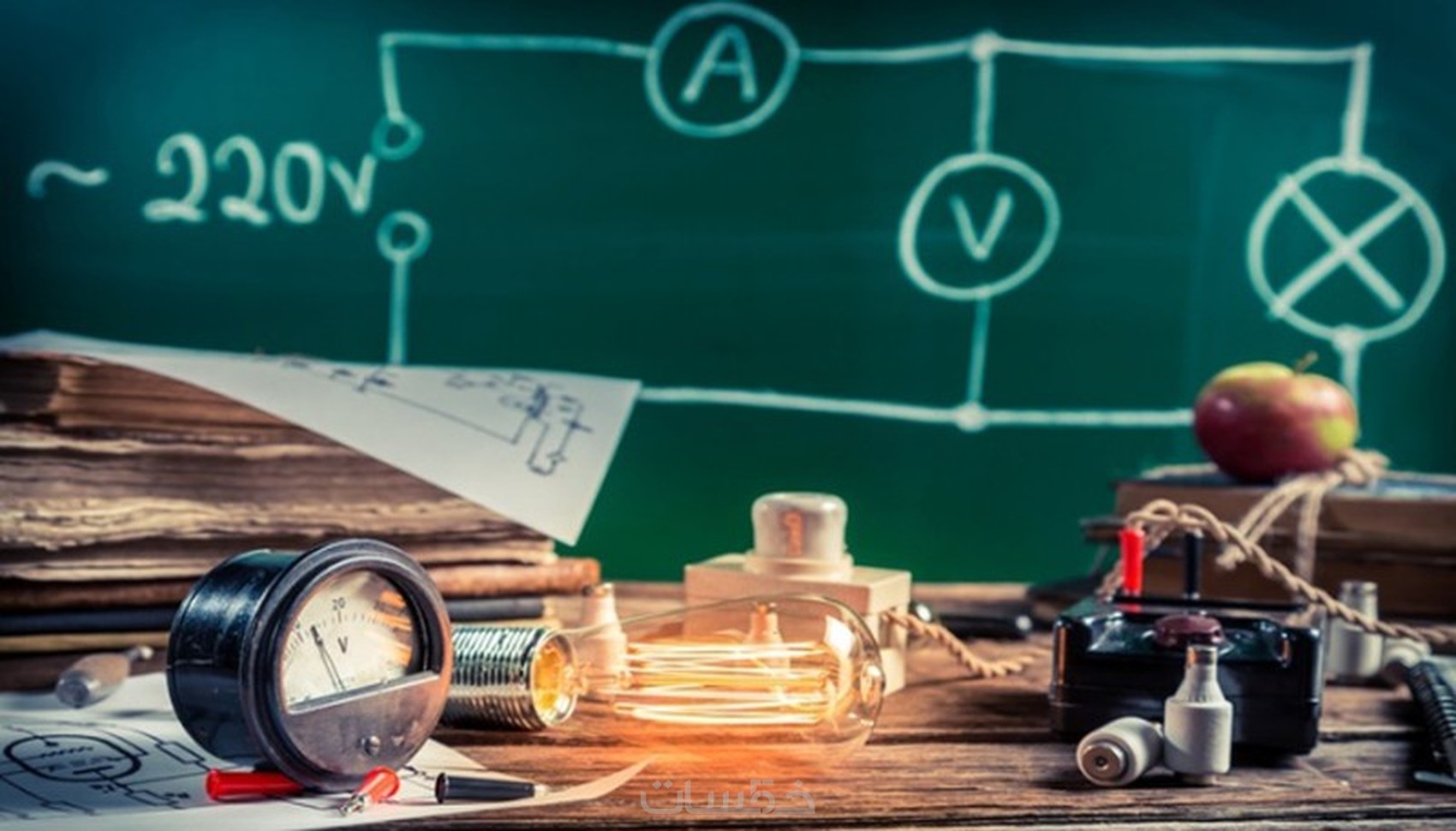 شرح مسائل الفيزياء و الرياضيات - خمسات