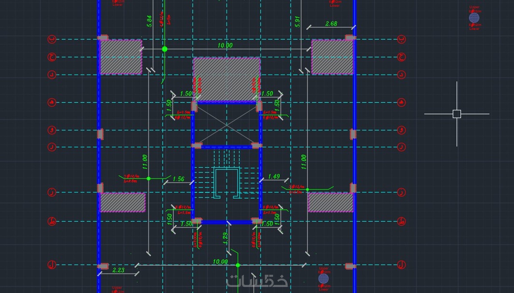 تحويل اي لوحات من رسم ع يدوي او pdf الي لوحات (autocad 2D) - خمسات