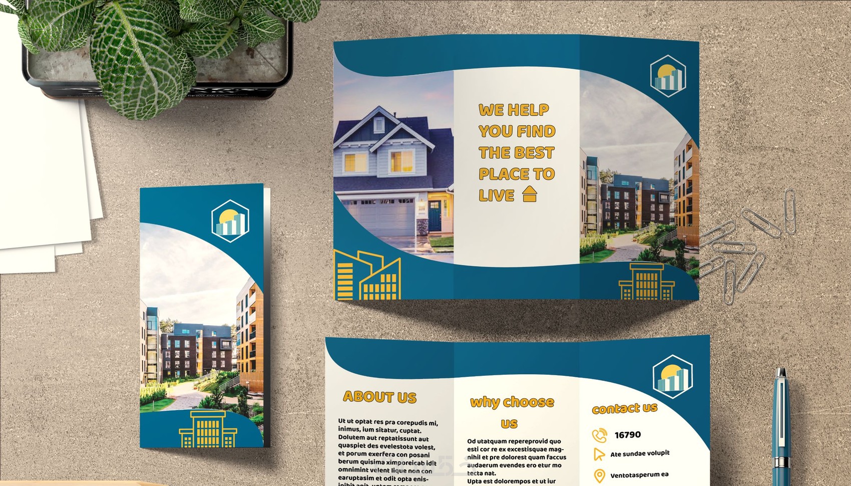 تصميم فلاير أو بروشور لمتجرك أو مؤسستك - خمسات