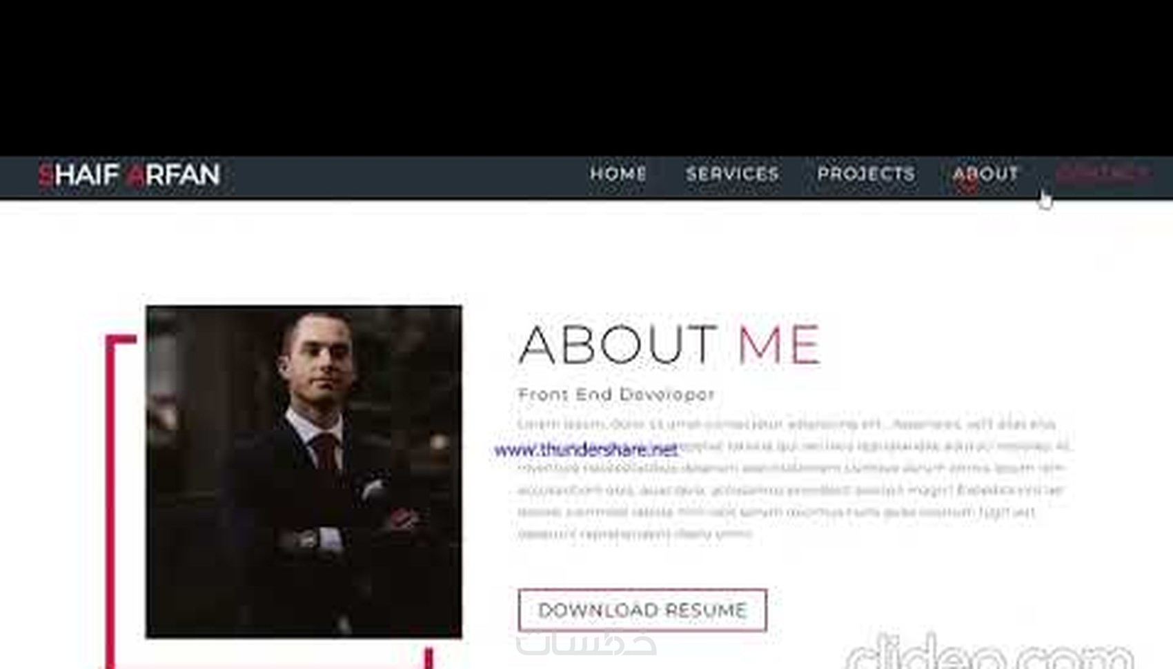 تصميم صفحات ويب باستخدام HTML5,CSS3 - خمسات