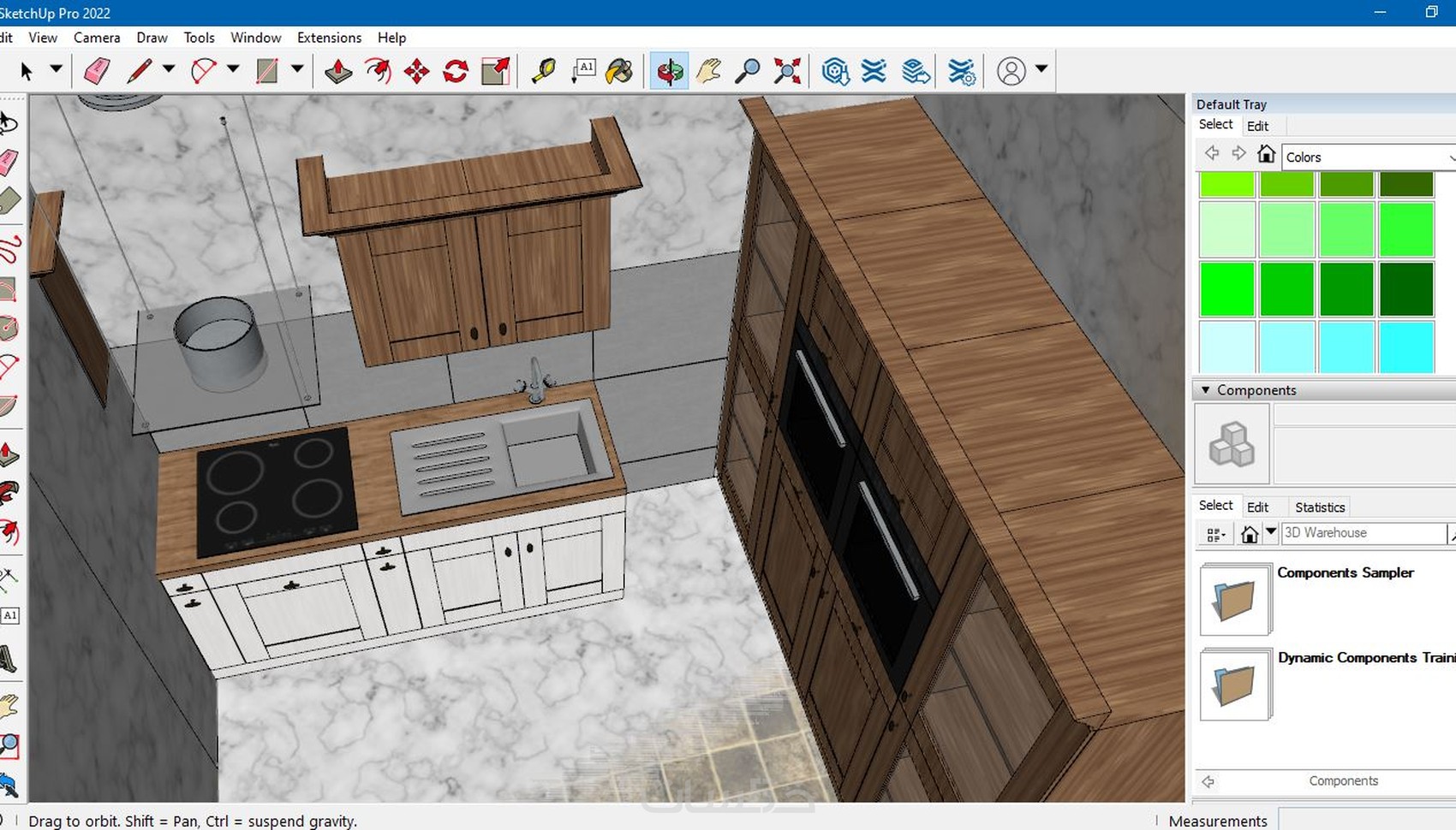 تصميم نماذج سكتش اب SketchUp - خمسات