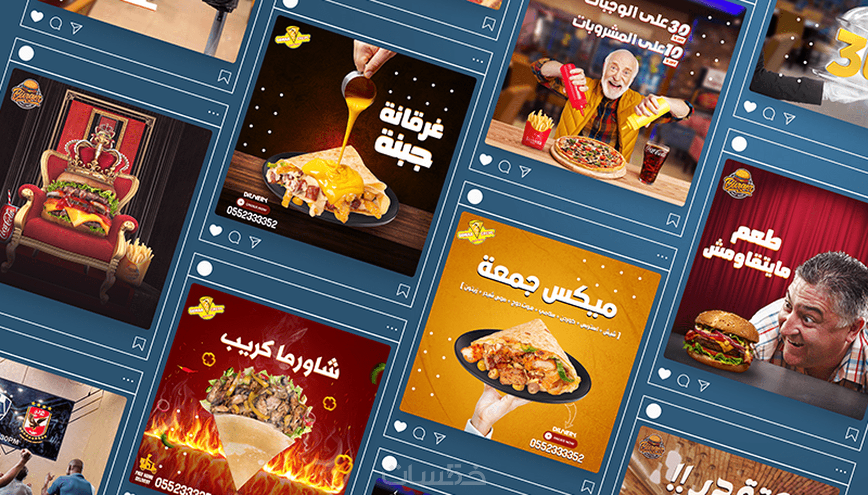 تصميم بانرات إعلانية و بوستات احترافية جدا حسب طلبك - خمسات