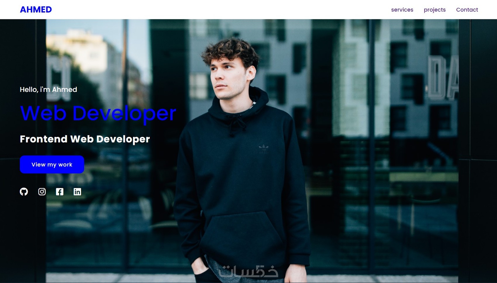 تصميم و تعديل مواقع html,css frontend - خمسات