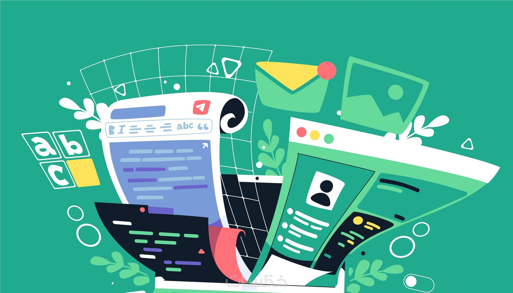 تصميم موقع احترافي عبر Php Mysql Html Css Js Bootstrap خمسات