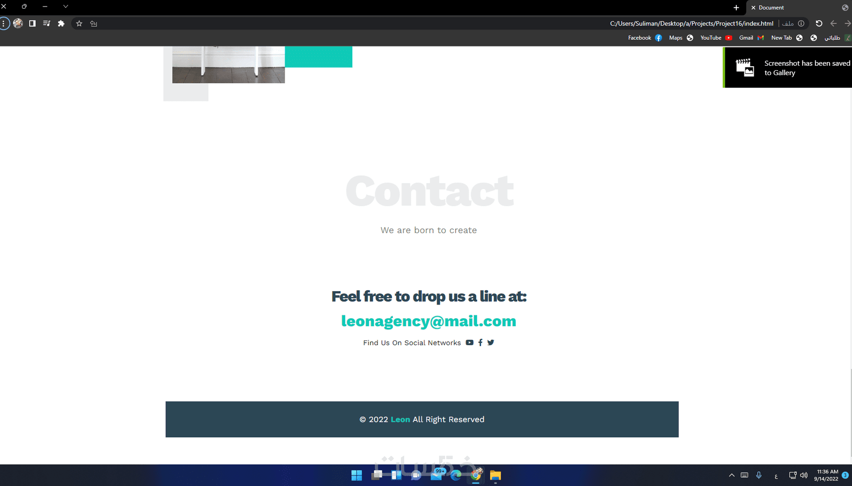 تطوير مواقع ويب باستخدام Html Css Javascript خمسات 