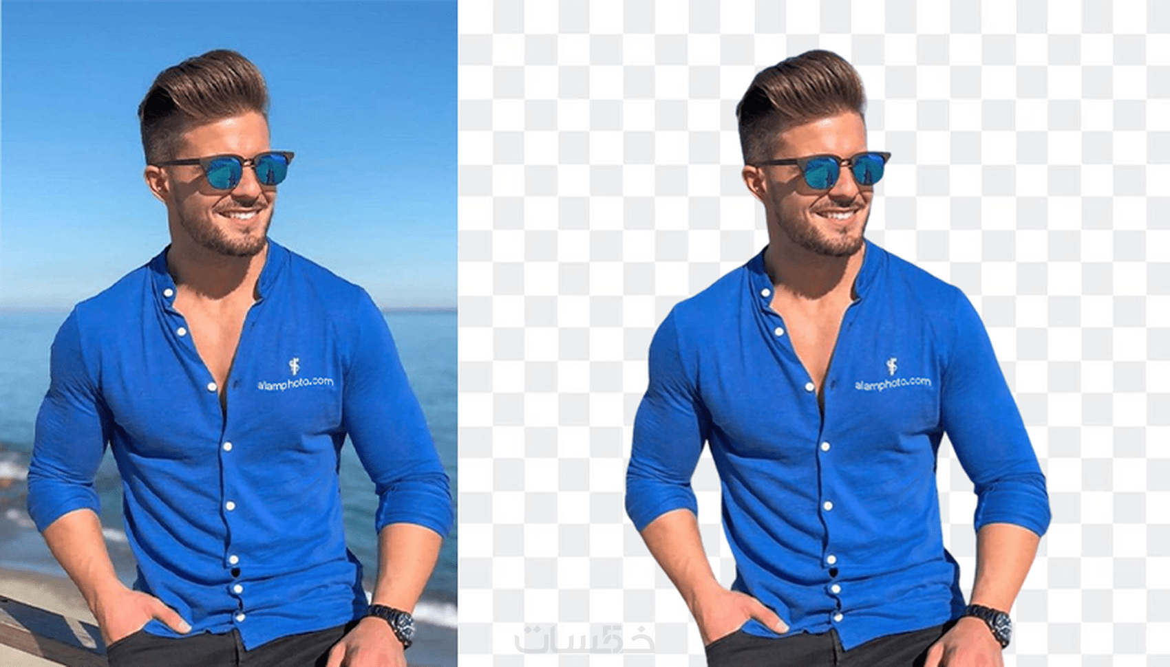 ازالة 30 خلفية صوره بطريقة احترافيه Remove Image Background خمسات