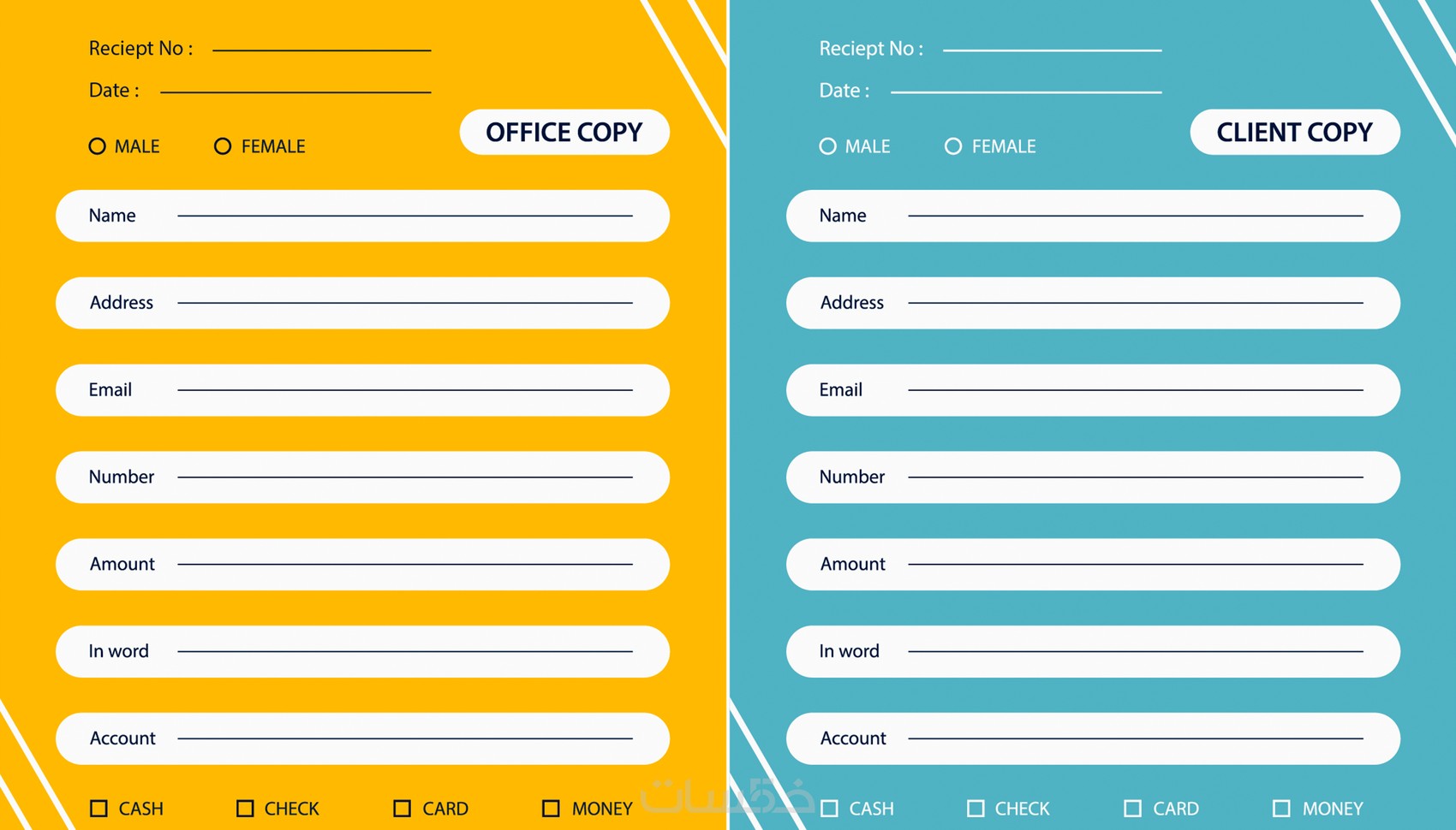 تصميم ملف PDF تفاعلي قابل للتعبئة (interactive PDF) - خمسات