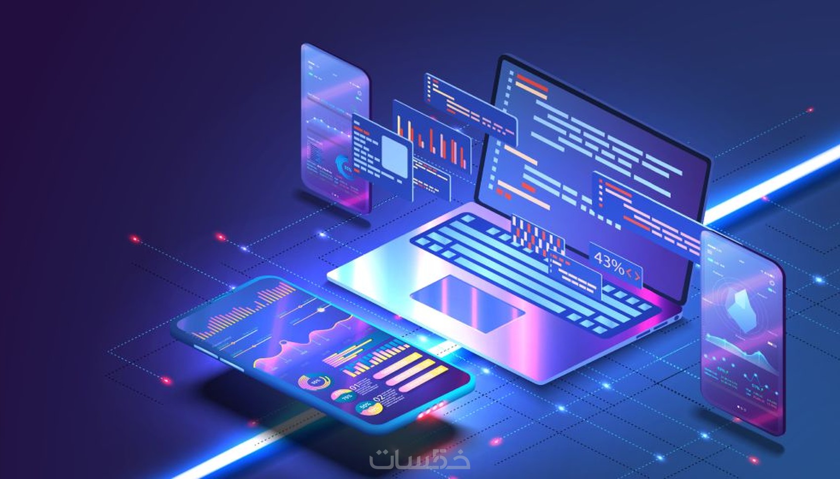 تصميم و برمجة صفحات الويب Html Css و Bootstrap خمسات 