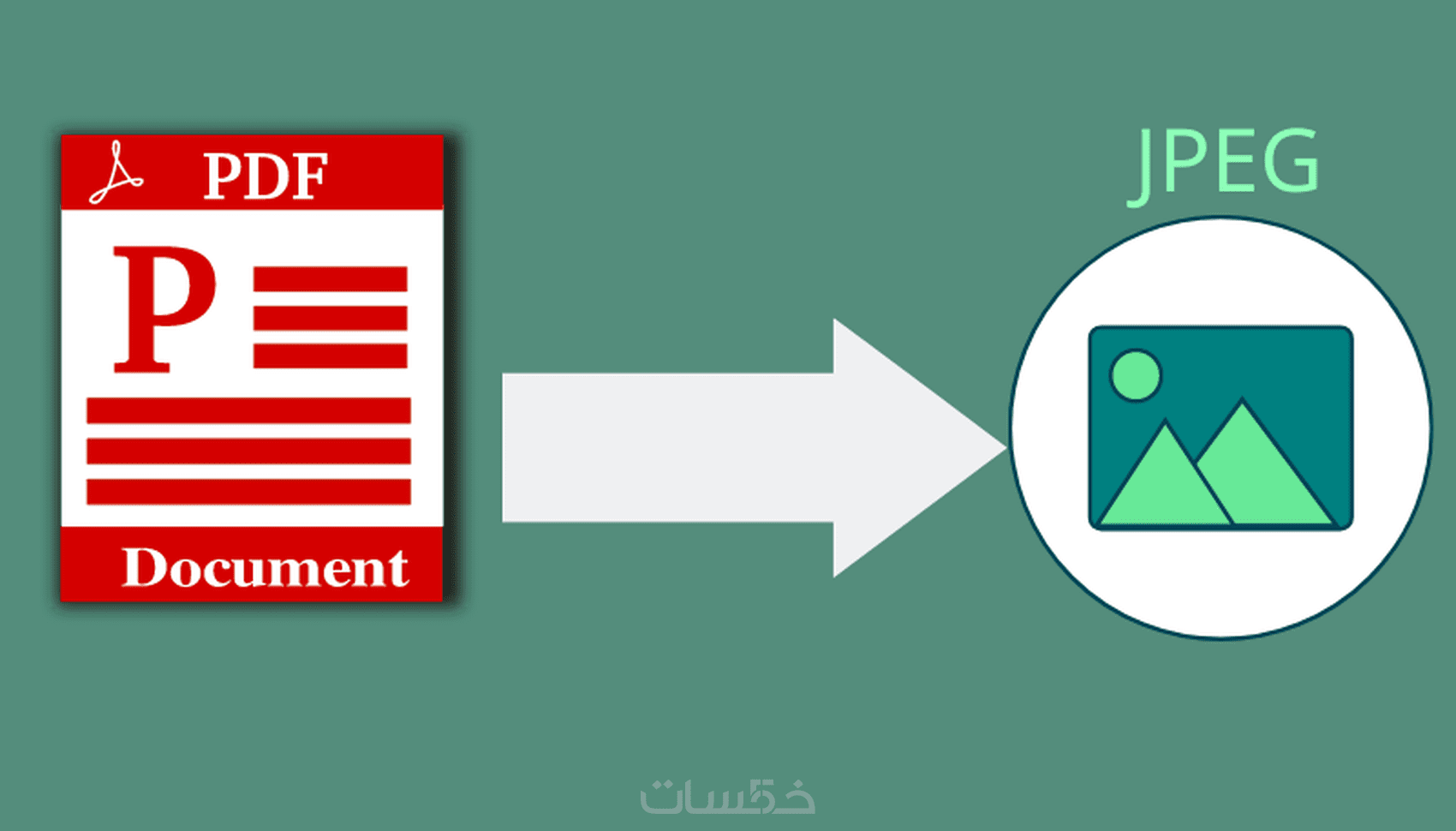 تحويل ملف PDF الى صورة بمنتهى الدقة - خمسات