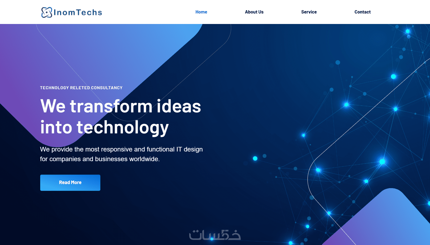 تصميم صفحات ويب بلغة HTML, CSS and Bootstrap - خمسات
