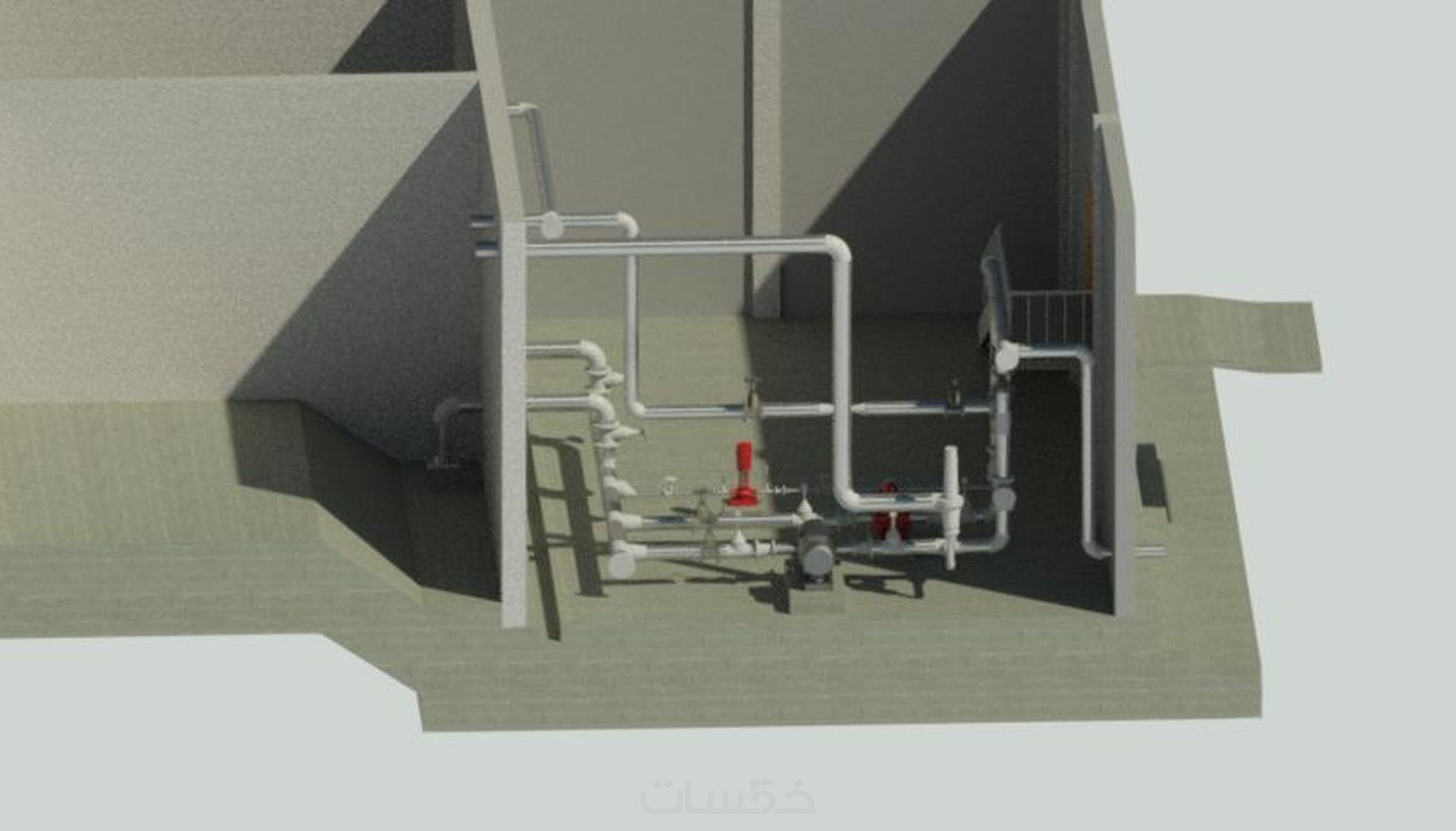 تصميم أنظمة الحريق على الأتوكاد والريفيت 2d,3d - خمسات