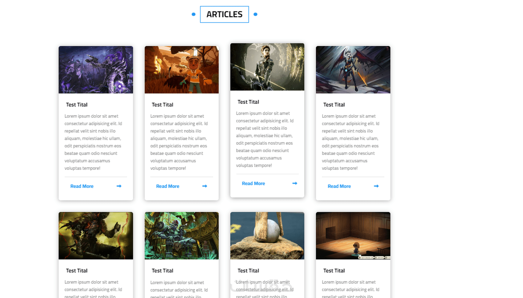 تصميم واجهة موقع الكتروني باستخدام HTML5,CSS3,JS ,Bootstrap - خمسات