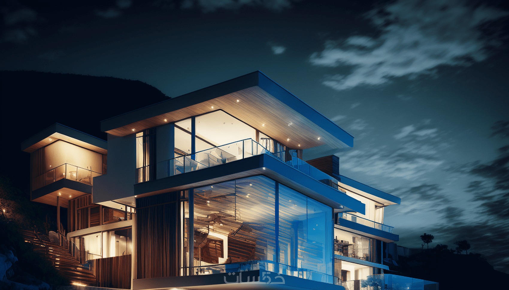 تصميم مخططات معمارية 2d و 3d (مساقط وواجهات ومقاطع) - خمسات