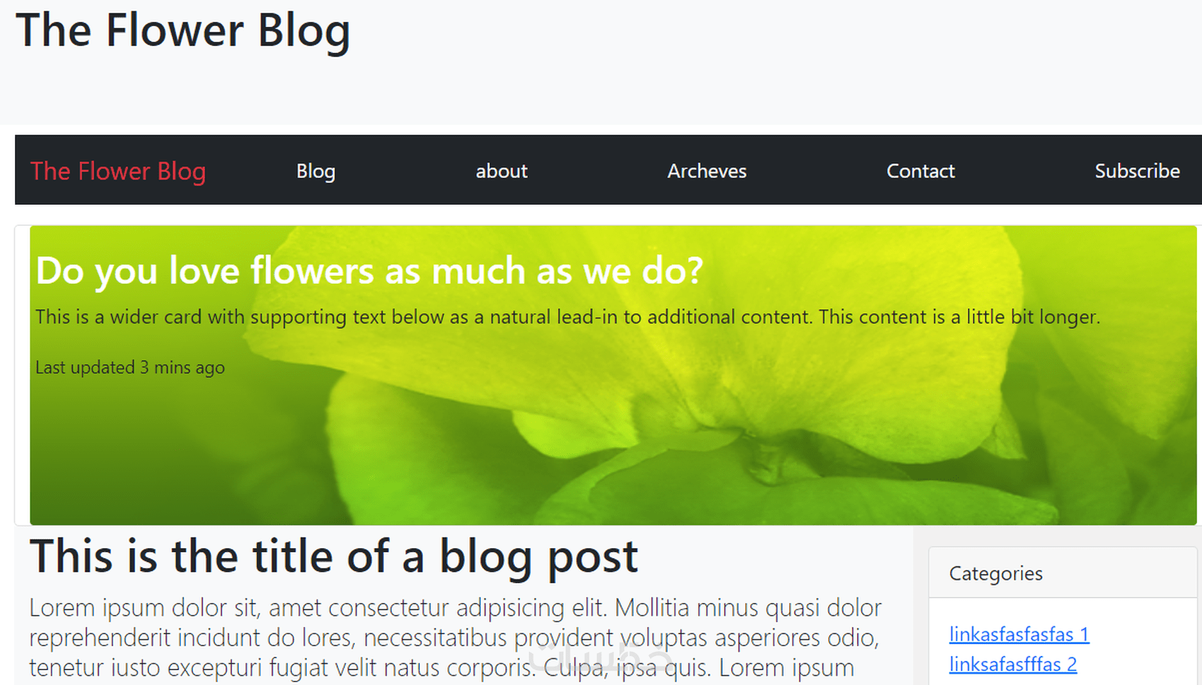 تصميم ويب Html, CSS, Bootstrap, Angular - خمسات