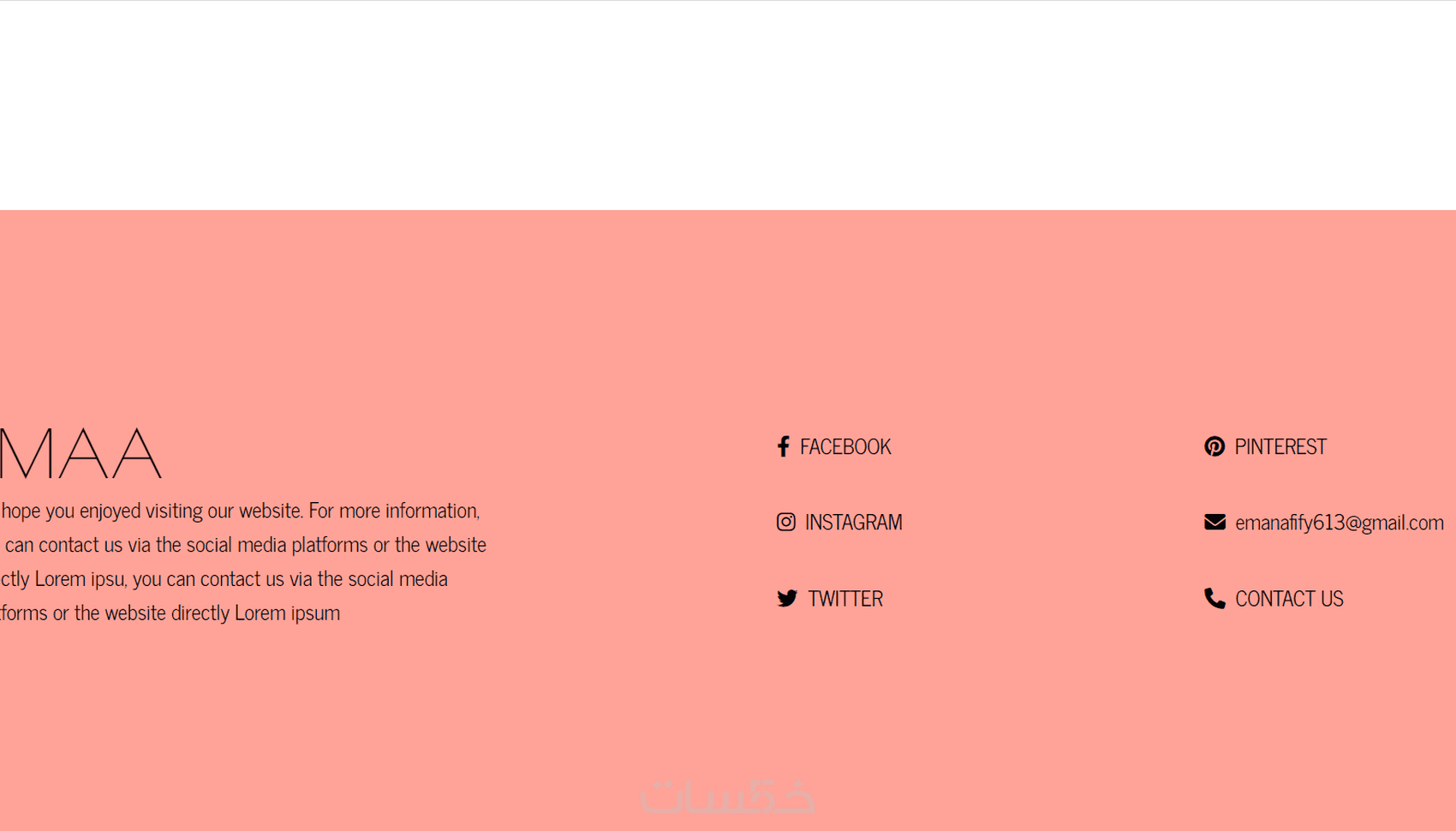تطوير صفحات ويب باستخدام Html5 Css3 Bootstrap Js خمسات