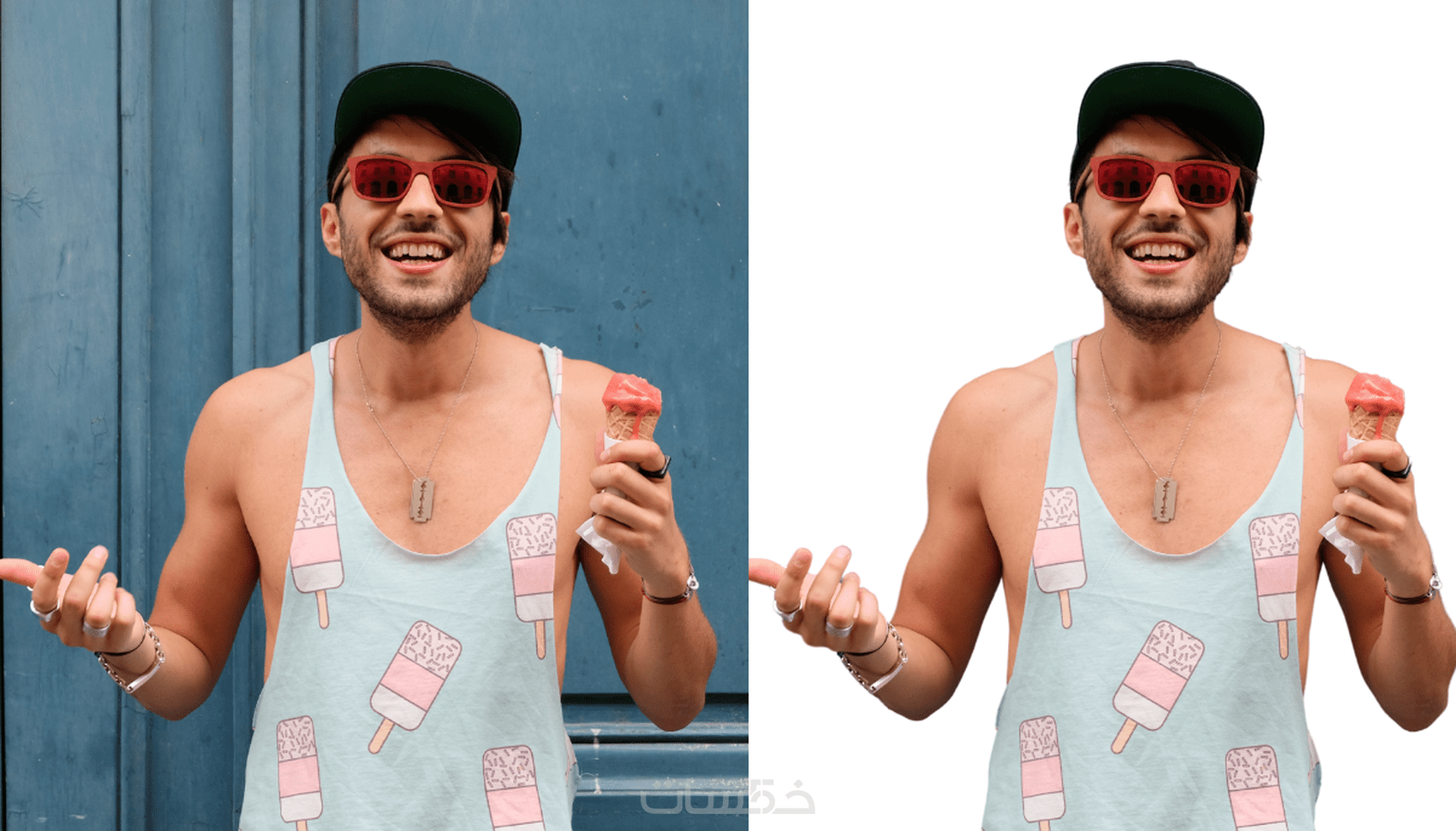 ازالة خلفية الصورة بطريقة احترافية Remove Background خمسات