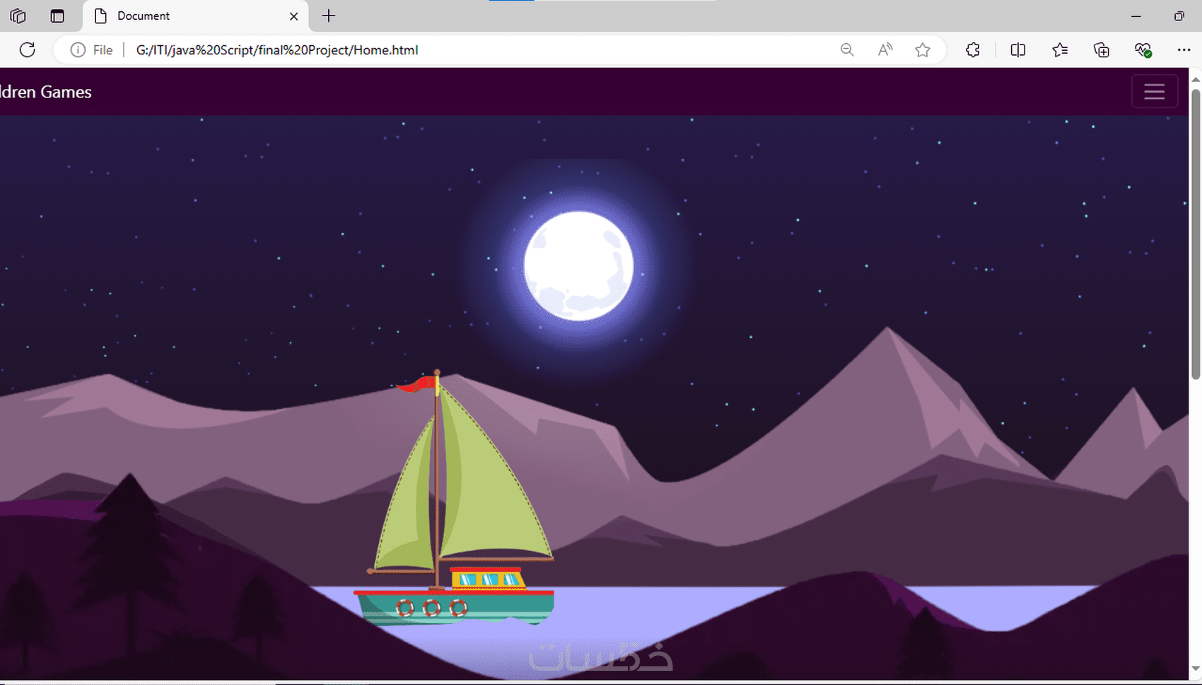 موقع الكتروني ب Bootstrap Java Script HTML5 CSS3 HTML CSS - خمسات