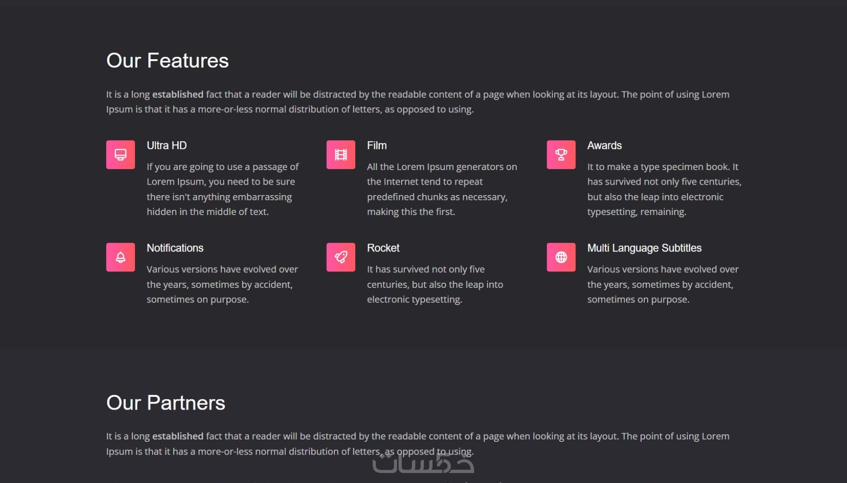 تصميم صفحات ويب باستخدام Html Css خمسات 