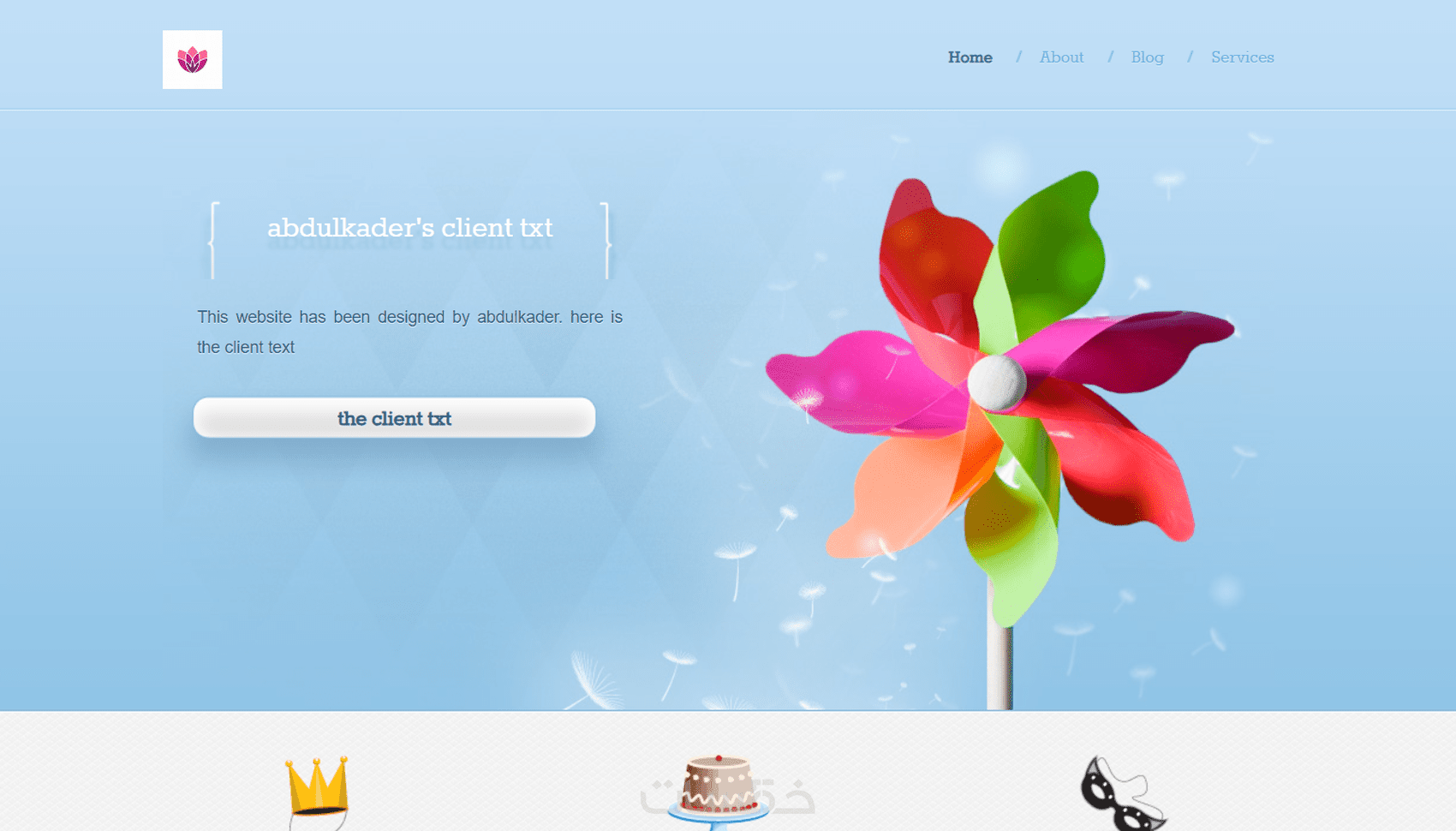 انشاء وتصميم صفحات ويب (react.js,PHP,HTML5,CSS3,javascript) - خمسات