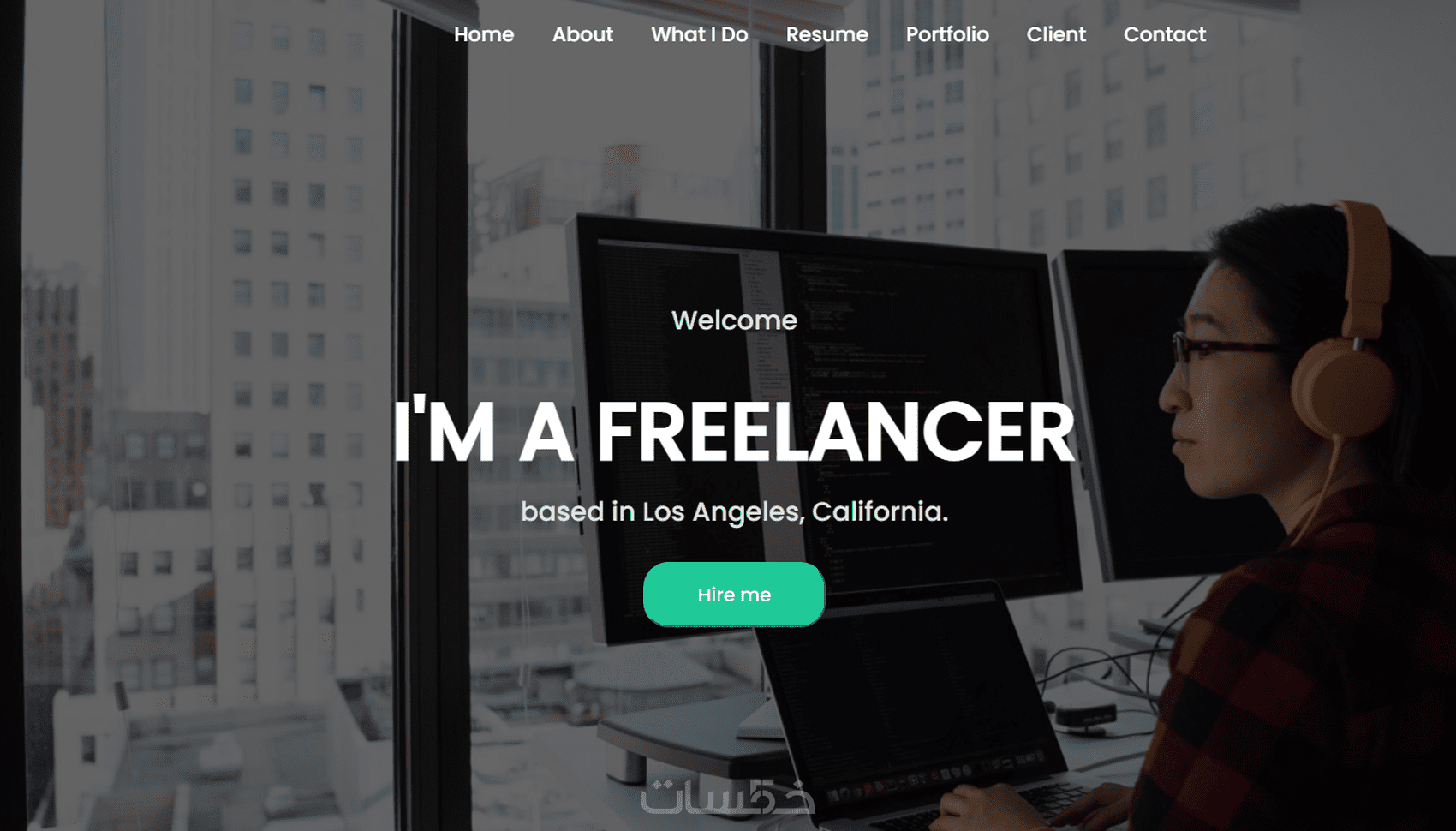 انشاء ال Portofolio الخاص بك باستخدام HTML, CSS & Bootstrap - خمسات انشاء ال Portofolio الخاص بك باستخدام HTML, CSS & Bootstrap - خمسات