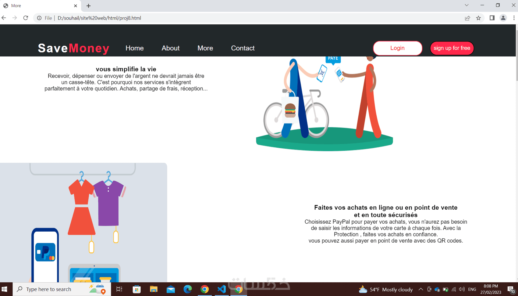 تصميم صفحة ويب باستخدام Html5,Css3,Java-Script,bootstrap - خمسات تصميم صفحة ويب باستخدام Html5,Css3,Java-Script,bootstrap - خمسات